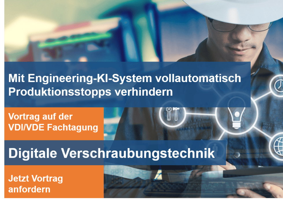 KI-Vortrag auf VDI/VDE-Fachtagung Digitale Verschraubungstechnik 2023